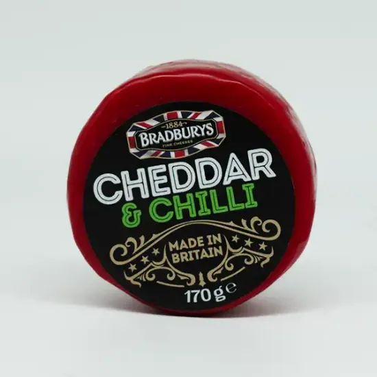 Chilli Cheddar Cheese Truckle | Pilgrim Foodservice Ltd